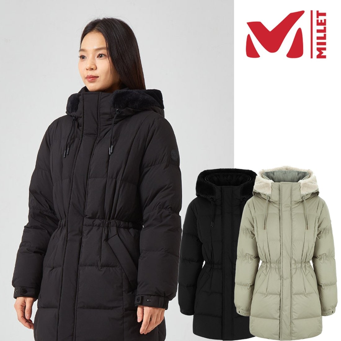 밀레 22FW 여성 중해비롱 구스다운 점퍼 LD 셀레네알파 필드파카 자켓 MXRWD768 (출시가 449000원), 믿고 사는 즐거움 SSG.COM