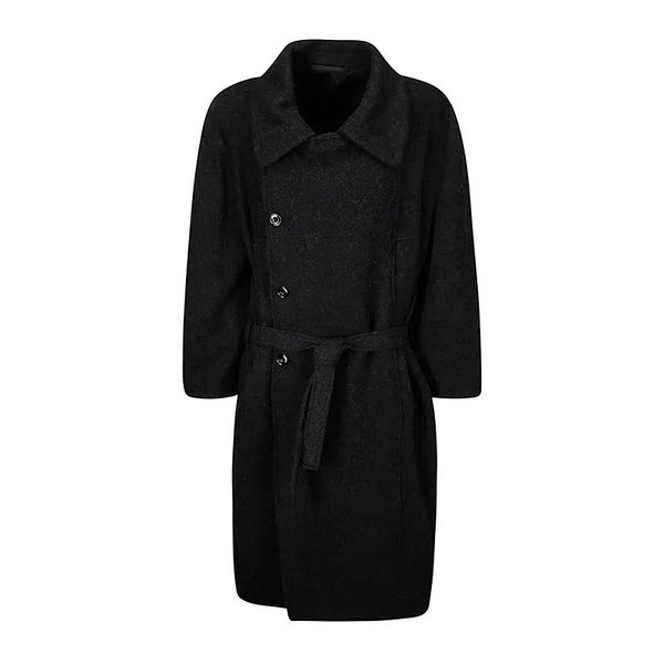 24FW 르메르 어시메트릭 배스로브 여성 코트 블랙 CO1064 LF504 999 - SSG.COM