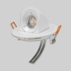 [소노조명]MR16 직회전 매입등 COB타입 4인치 LED 8W 전구색 W - SSG.COM