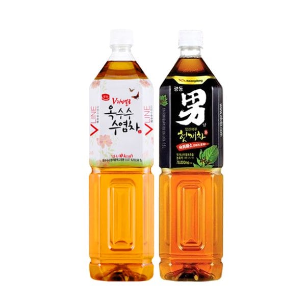 광동 옥수수수염차 1.5L 6입 + 헛개차 1.5L 6입 대량 소량 - SSG.COM