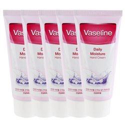 (5개)바세린 데일리 모이스처 핸드크림 80ml - SSG.COM