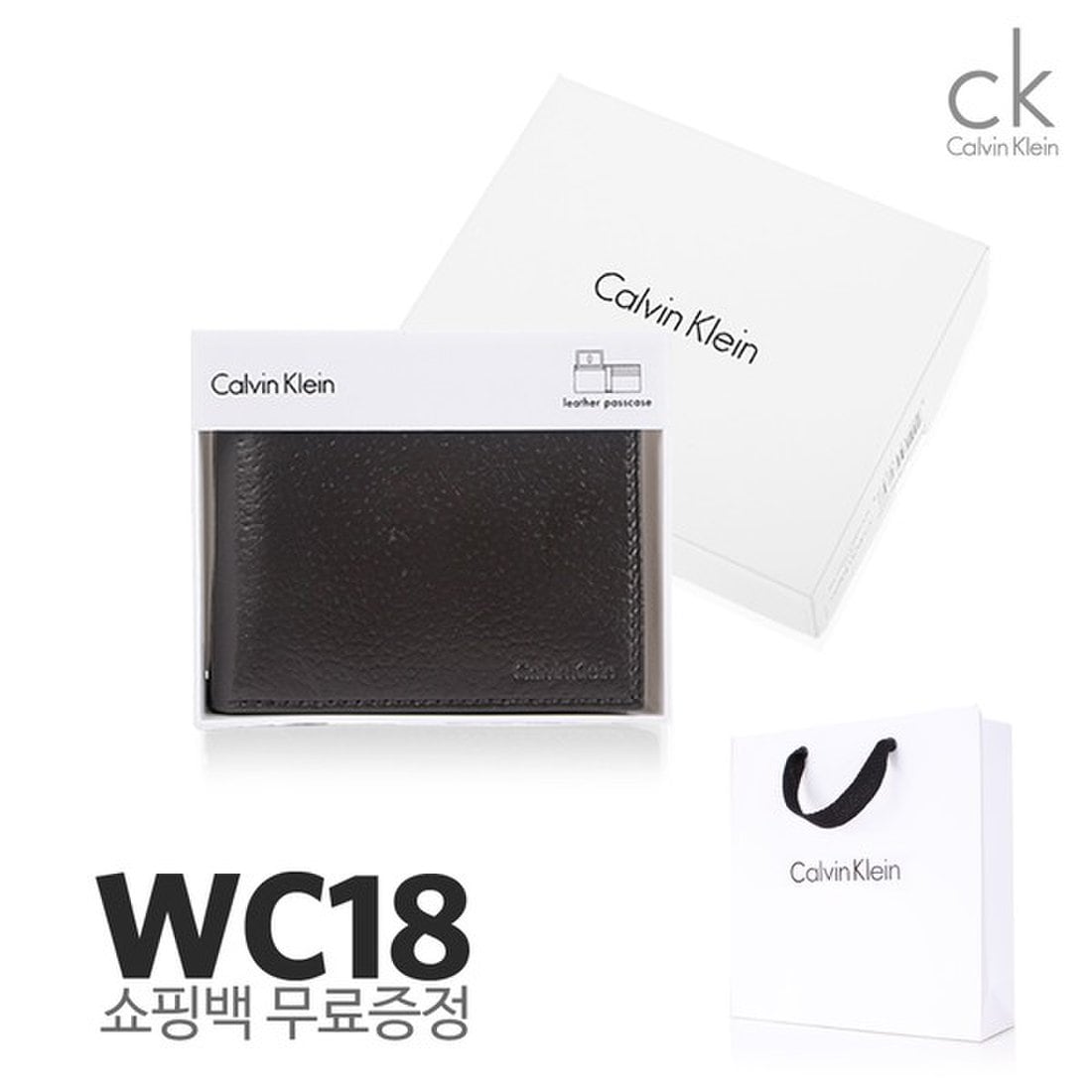 캘빈클라인 지갑 남성 가죽 반지갑 79368 WC18 쇼핑백증정 _P317400893, 믿고 사는 즐거움 SSG.COM