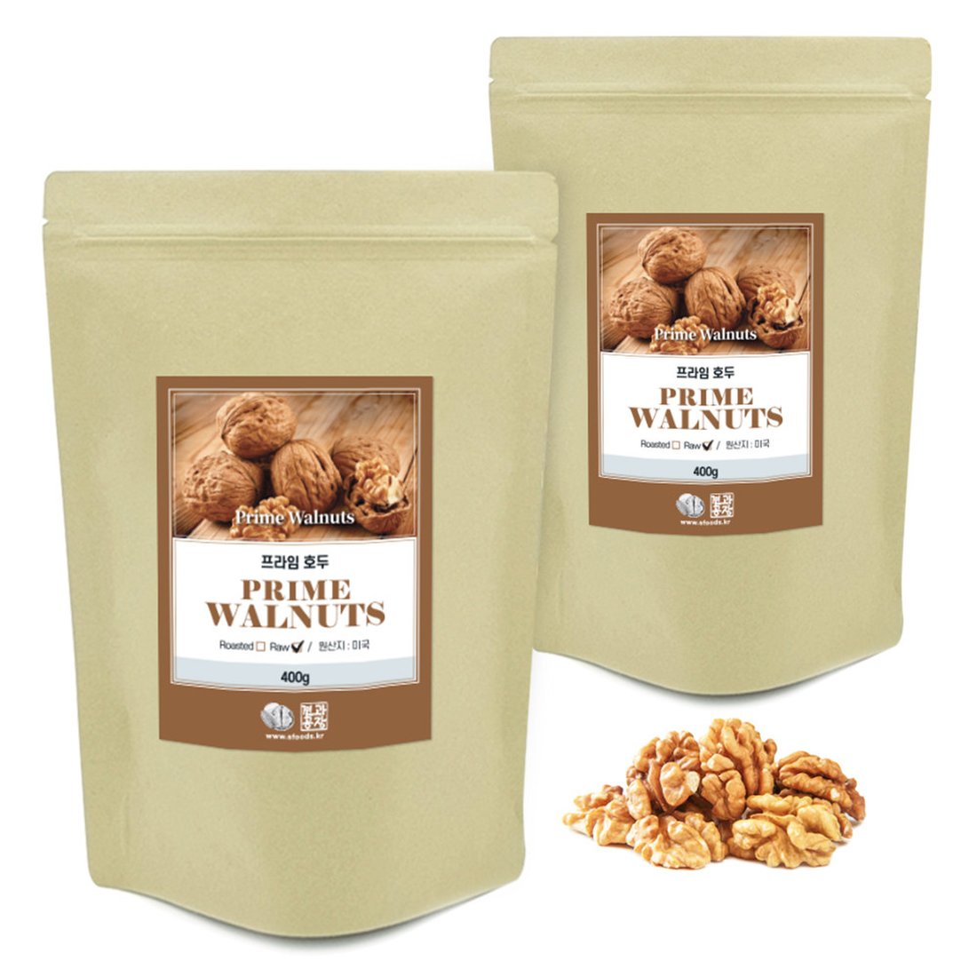 고급 햇 호두 1/2태 800g(400gx2봉), 믿고 사는 즐거움 SSG.COM