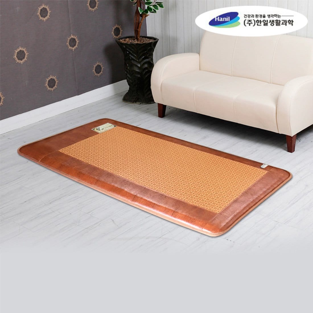 한일생활과학 프리미엄 황토사각 전기장판 싱글 침대 전기매트 온도조절기 두꺼운 소형 방수 믿고 사는 즐거움 Ssgcom