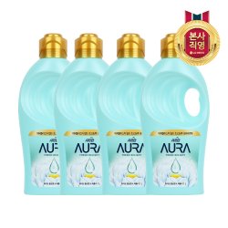 샤프란 아우라 프레쉬딜라이트 1L 화이트플라워&패츌리 x 4개 - SSG.COM