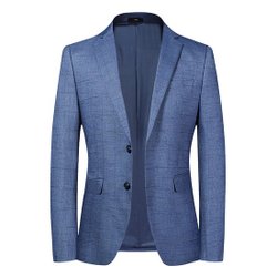 남성 투버튼 테일러 카라 자켓 DM-COS-QKSS2020-블루 - SSG.COM