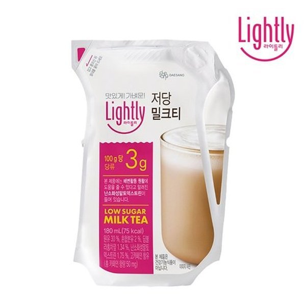 라이틀리 저당 밀크티 180ml x 24입 - SSG.COM