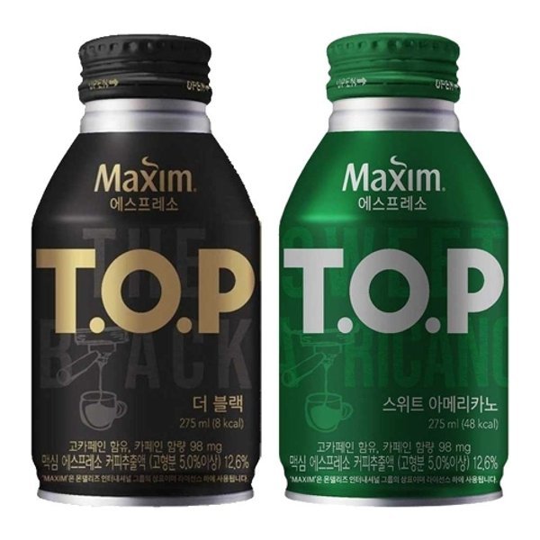 동서 맥심 티오피 275ML 더블랙 20캔+스위트아메리카노 20캔 (총40캔) - SSG.COM