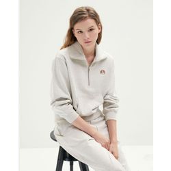 [22FW] [LF몰 단독]아이보리 퍼피자수 면 반집업티셔 HSTS2DL53IV - SSG.COM