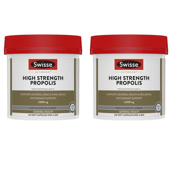 [해외직구] 호주직구 스위스 프로폴리스 2000mg 210캡슐 2팩 Swisse Propolis 2000mg - SSG.COM