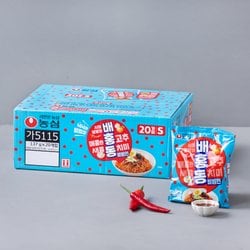농심 배홍동 비빔면 137g X 20입 - SSG.COM
