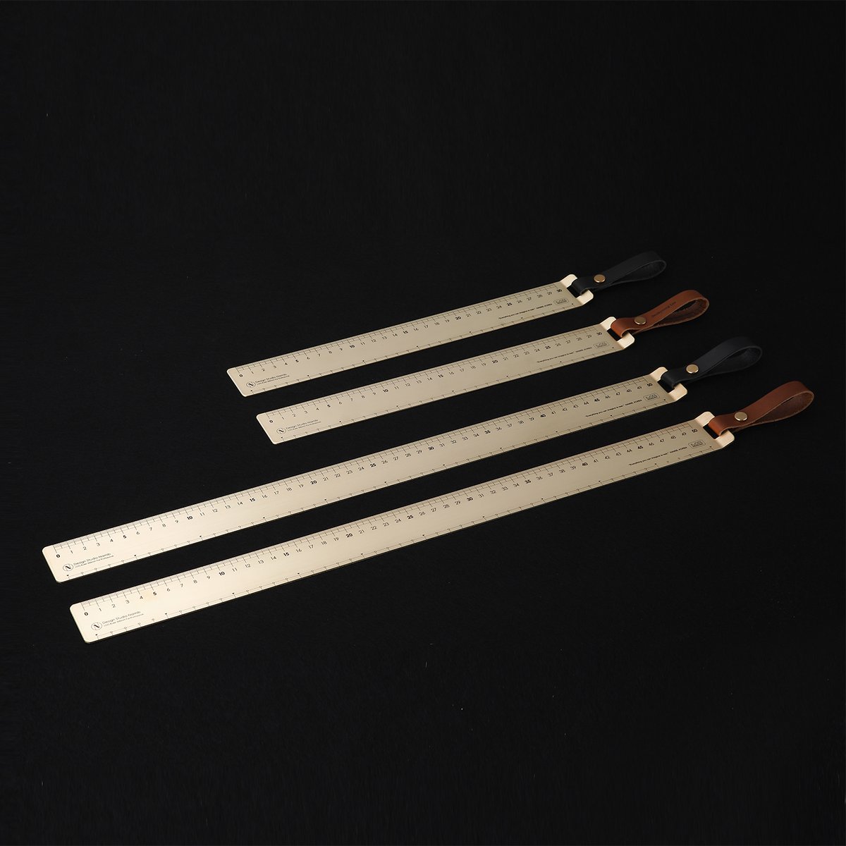 LOG_Raw Brass Ruler [Wide Ver.] 전문가용 황동자 30cm / 50cm - SSG.COM