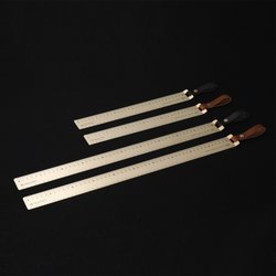 LOG_Raw Brass Ruler [Wide Ver.] 전문가용 황동자 30cm / 50cm - SSG.COM