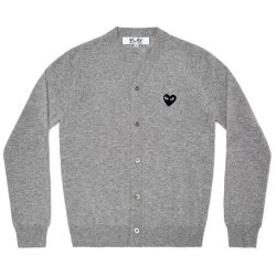 [명품] 꼼데가르송 AZ N024 051 2 블랙와펜 그레이 남성 가디건 / TS,, - SSG.COM