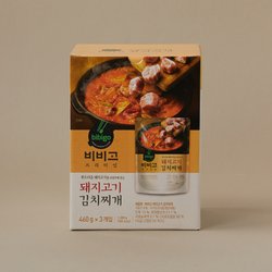 CJ 비비고 돼지고기 김치찌개 460g X 3입 - SSG.COM