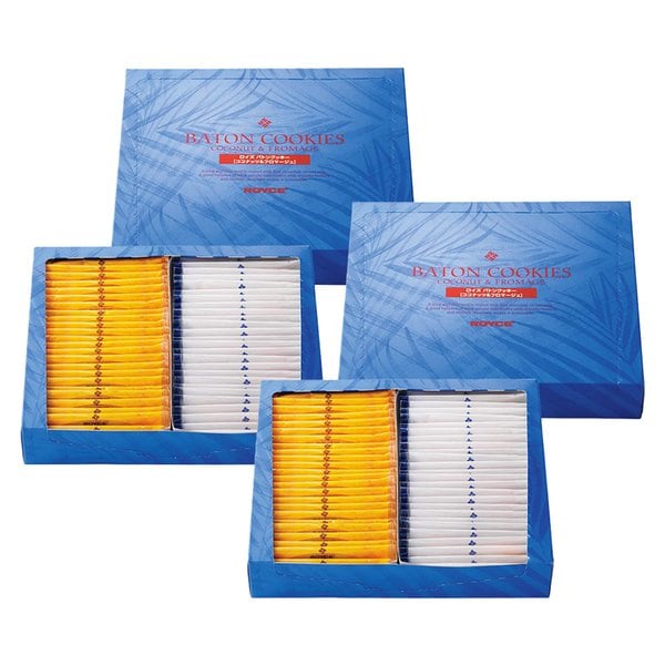 Royce 로이스 바톤 쿠키 BATON COOKIES 코코넛 프로마쥬 총 50개입 2개 - SSG.COM