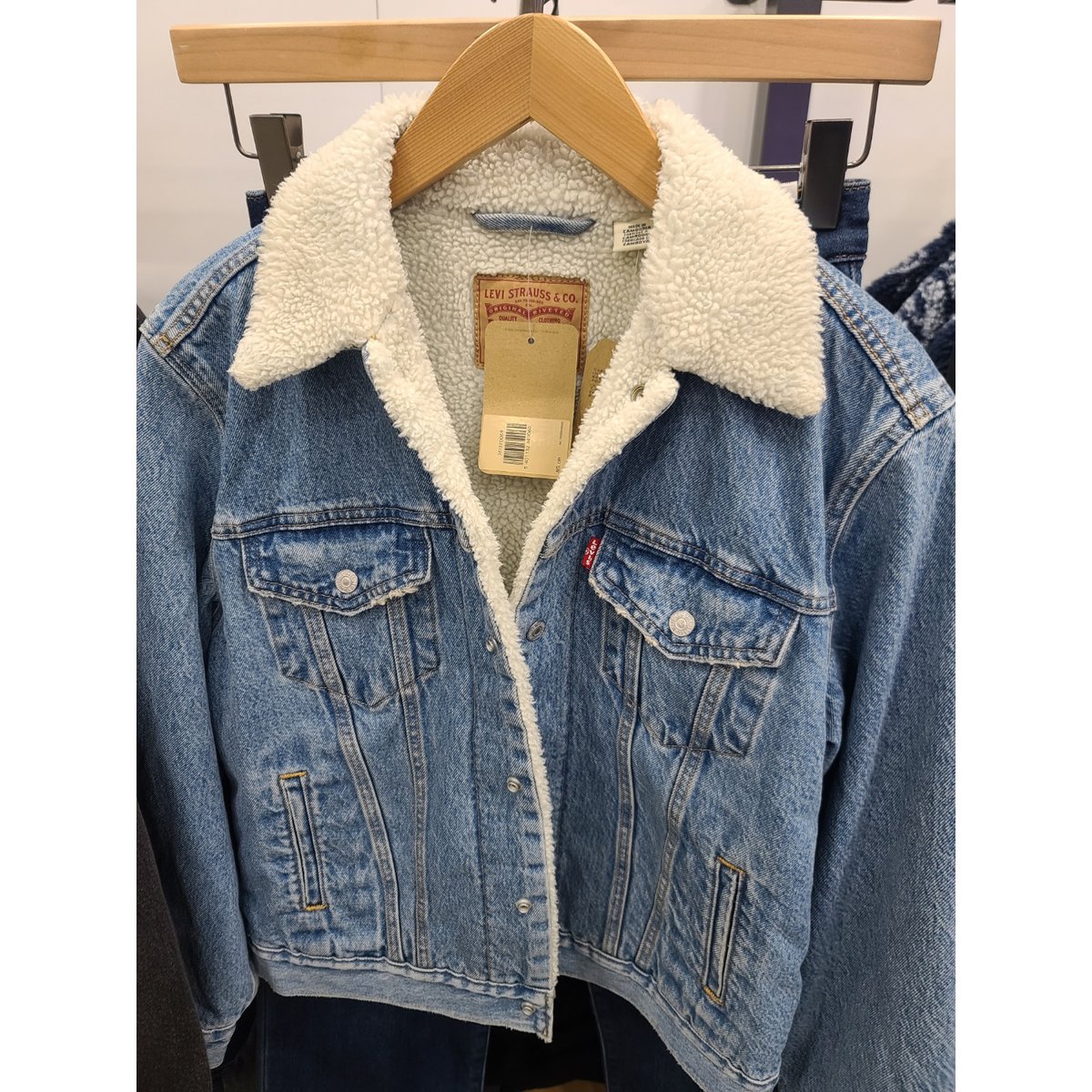 리바이스 여성트러커 쉐르파자켓 36137-0069 - SSG.COM