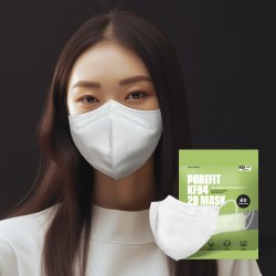 퓨어핏 KF-94 2D 중형 황사마스크 100매 - SSG.COM