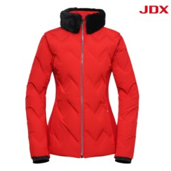 [JDX] 여성 로고 튜브 통패널 다운 점퍼(X1SWWDW60RE) - SSG.COM