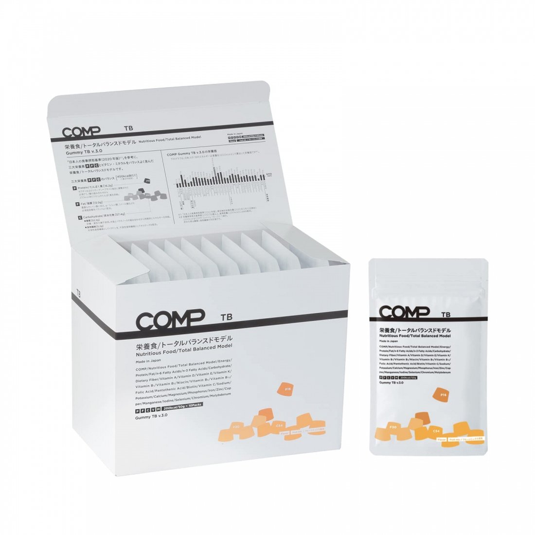 COMP Gummy TB (1상자 10봉입) UHA 미각당 공동개발, 믿고 사는 즐거움 SSG.COM