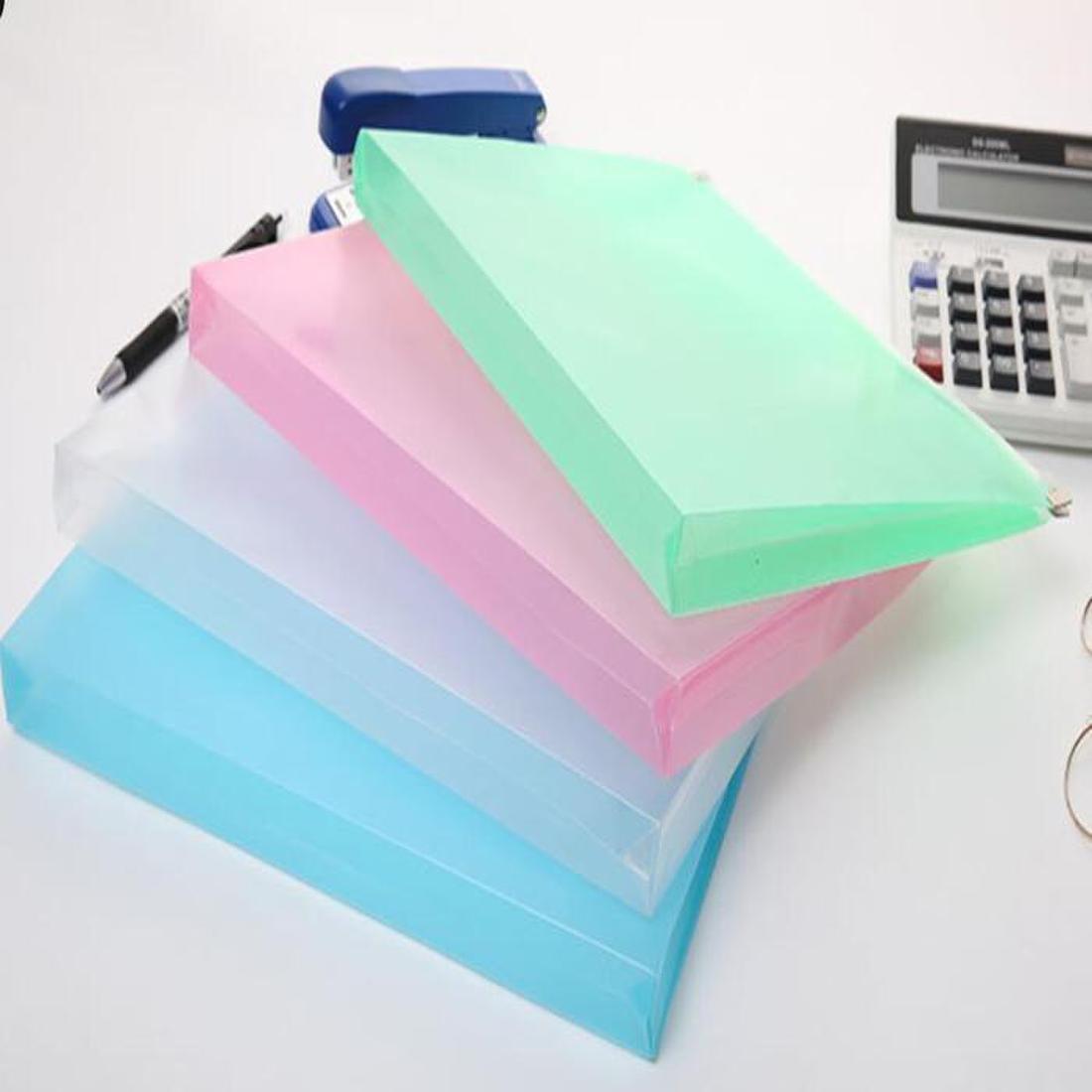 A4 반투명 pvc 슬라이드 지퍼백 케이스 (S11629669), 믿고 사는 즐거움 SSG.COM