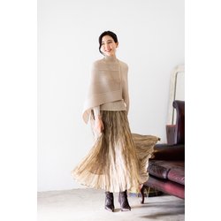 우븐 플리츠 롱 스커트/442-262 - SSG.COM