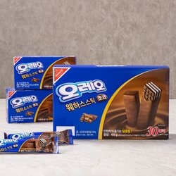 (구)오레오 웨하스스틱 초코 15g*30입 - SSG.COM