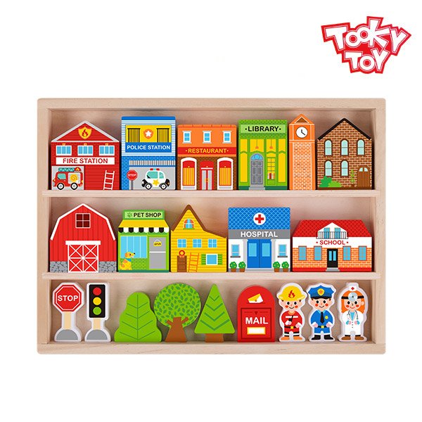 [투키토이] 투키 우리마을원목블럭(144) - SSG.COM