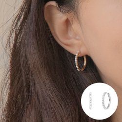 [트와이스 나연, 윤승아, 오마이걸 비니, 소이현, 강승현 착용] PRE234 THIN ROUND RING PEARLS - SSG.COM