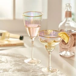오로라 골드라인 와인잔 2P SET - SSG.COM