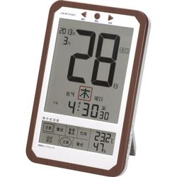 일본 ADESSO 시계 adesso Wall Clock 디지털 日mekuri Atomic Clock Six 曜 Display ...