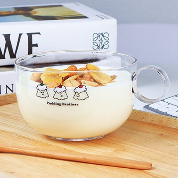 내열 시리얼컵 푸딩삼형제 네이처 550ml - SSG.COM