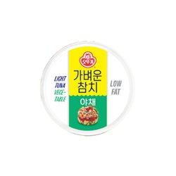 오뚜기 가벼운참치 야채참치 135g 12입 - SSG.COM