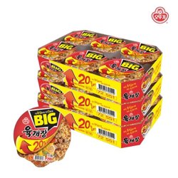 오뚜기 빅 육개장 사발면 104g x 18개 / 컵라면 - SSG.COM