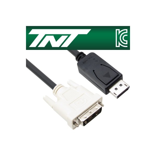[NM-TNT11] TNT NM-TNT11 DisplayPort to DVI 케이블 5m - SSG.COM