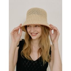 wide bucket hat - ivory - SSG.COM