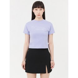 STITCH WAVE CROP TSHIRT-PURPLE - SSG.COM