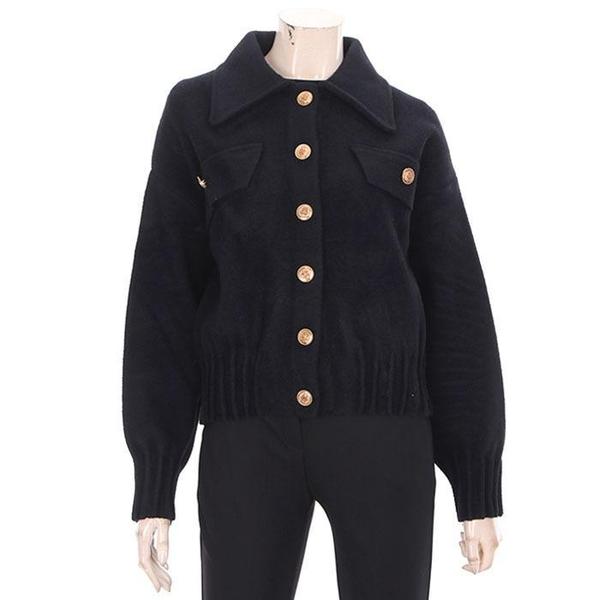 아날도바시니 GD01 골든버튼 니트 재킷 AW01JK41W (S11875098) - SSG.COM