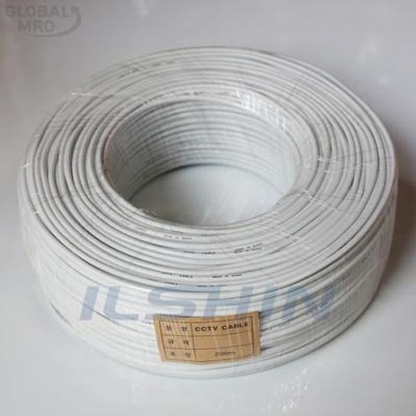 주형 전선 케이블 영상케이블 CCA 3C 백색200M - SSG.COM