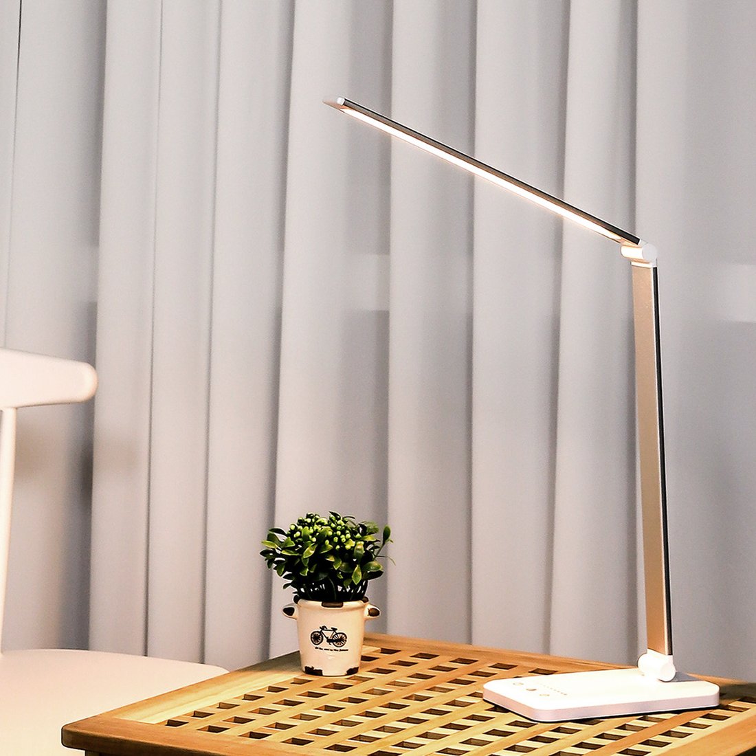 아이룩 학습용 책상 LED 스탠드 공부 시력보호 블루라이트 차단 WSTD-1000 무선 램프, 믿고 사는 즐거움 SSG.COM