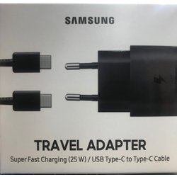 삼성 여행용 충전기 C to C 블랙(25W) - SSG.COM