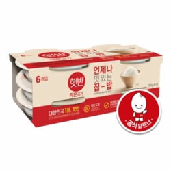 CJ 햇반 작은공기 130g*6입 - SSG.COM