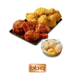 황올반+BBQ양념반+황금알치즈볼 - SSG.COM