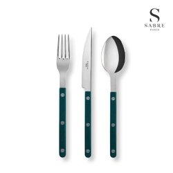 [사브르] 비스트로 커트러리 아쿠아마린 디너세트 3P - SSG.COM