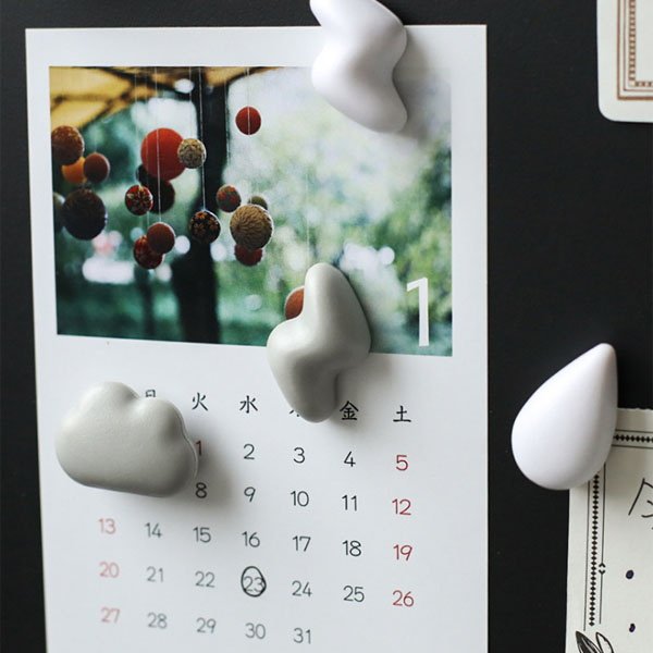 구름모양 귀여운 인테리어자석 6p - SSG.COM