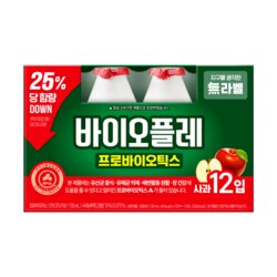 빙그레 요플레 바이오플레 사과(130ml x 12개) - SSG.COM