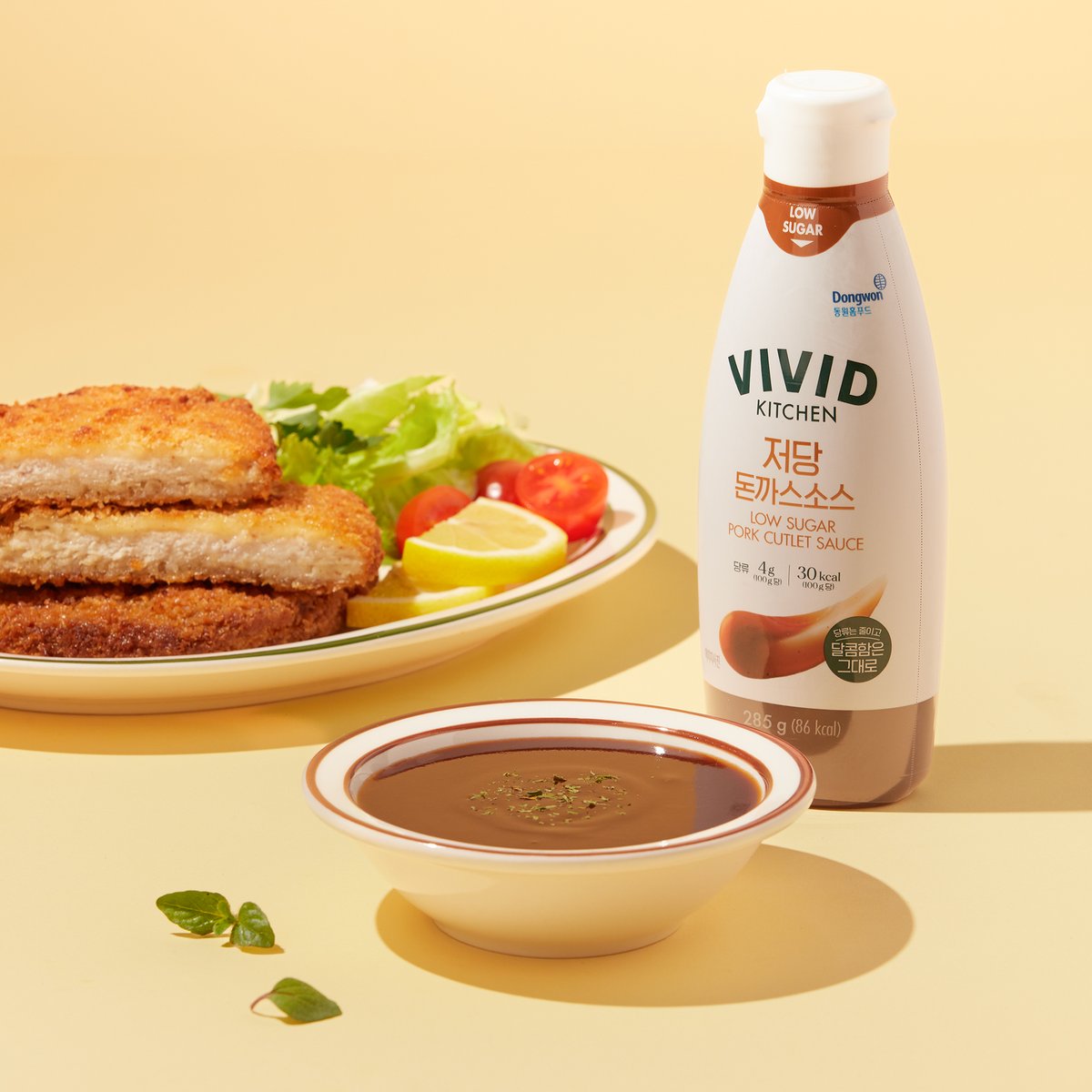 비비드키친 저당 돈까스소스 285g - SSG.COM