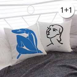 앙리 마티스 명화 쿠션커버 1+1 푸른누드/나디아 SET - SSG.COM