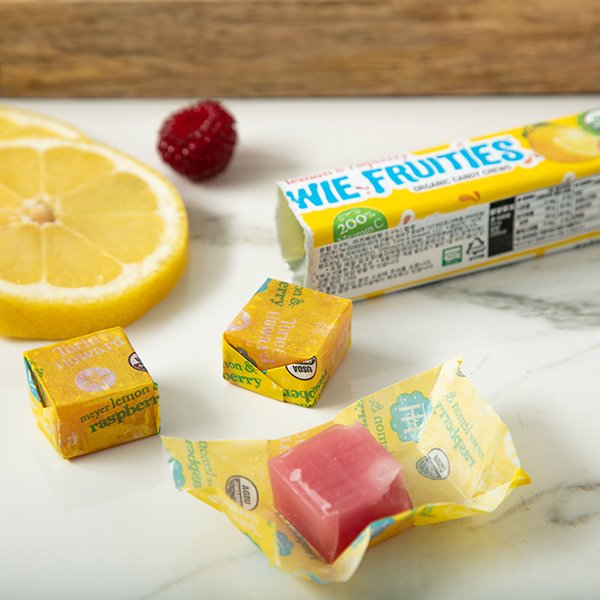 [골든벨통상]츄위 유기농 후루티 레몬 앤 라즈베리 59.5g - SSG.COM