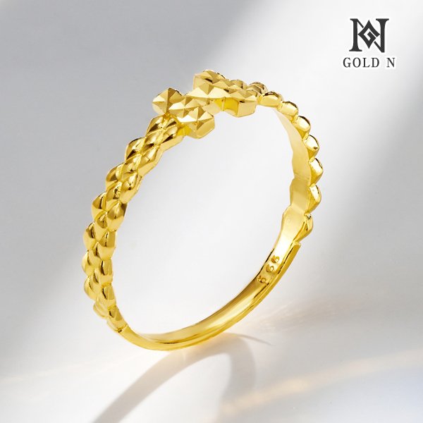 골드앤 순금 24K 컷팅 헤비스 반지 - SSG.COM